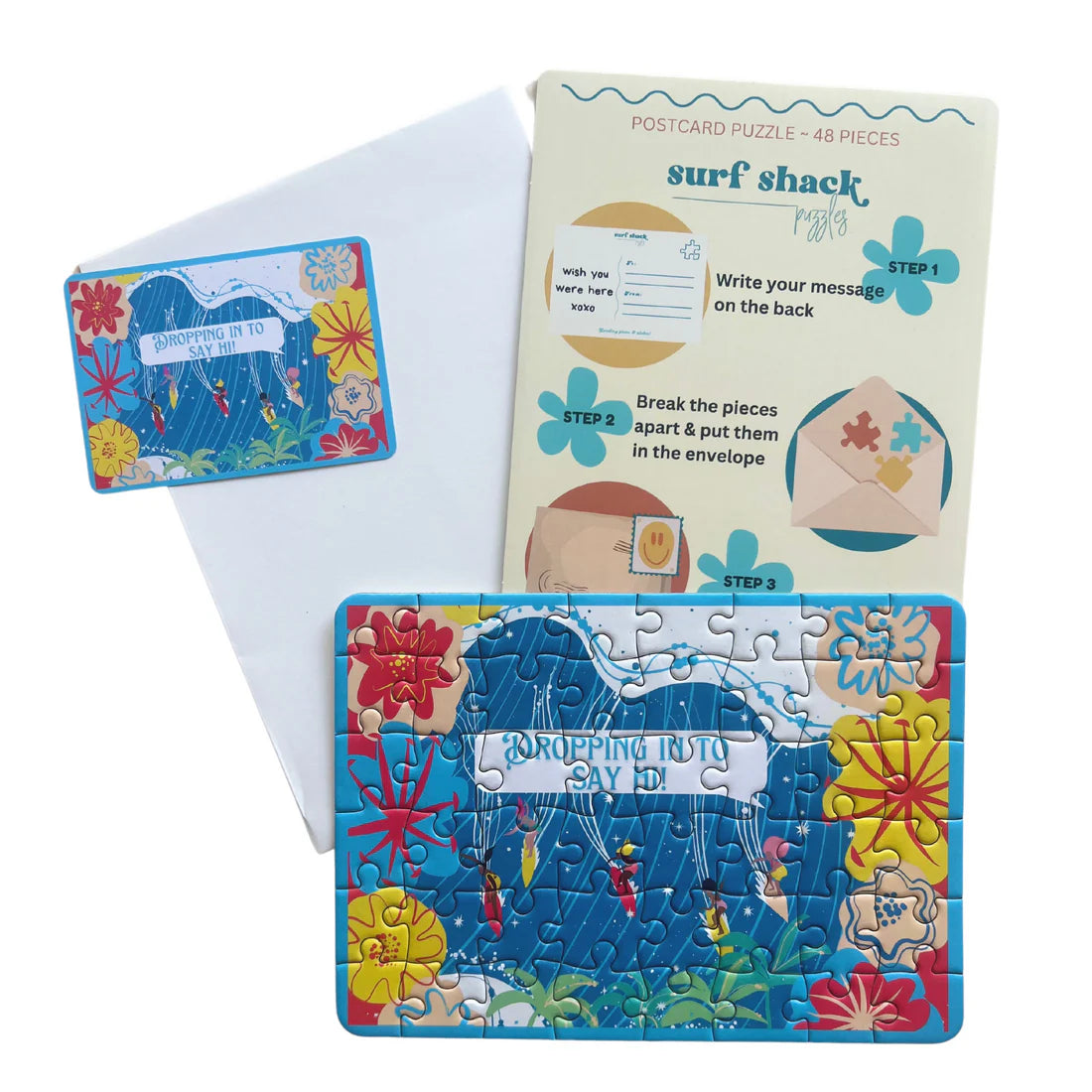 Dropping in To Say Hi! Postcard Puzzles – Nā Mea Hawaiʻi