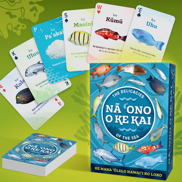 Nā ‘Ono O Ke Kai / The Delicacies of the Sea Card Game – Hawaiian ...