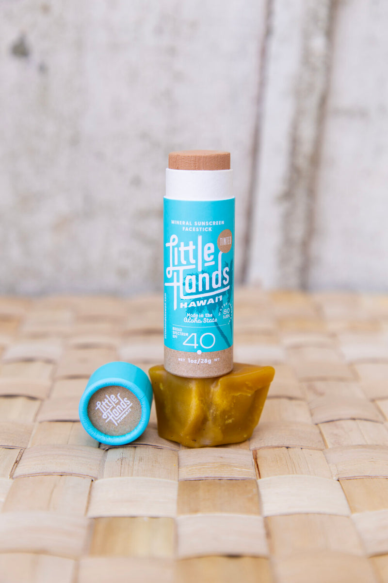Little Hands Mineral Sunscreen Face Stick 1oz. – Nā Mea Hawaiʻi