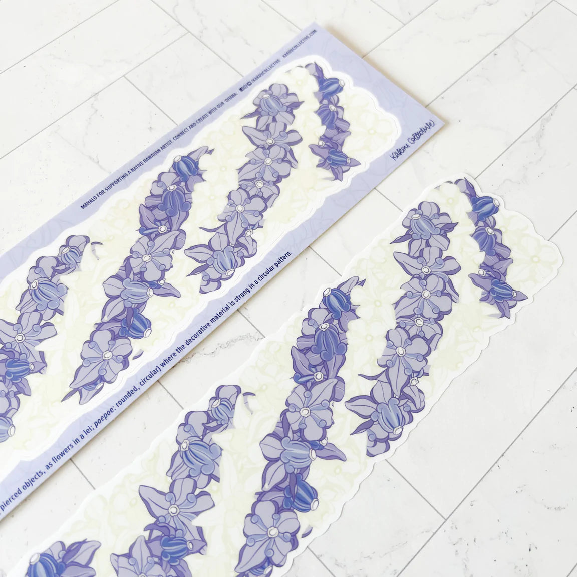 Lei Kalaunu Crown Flower Vinyl Sticker – Nā Mea Hawaiʻi